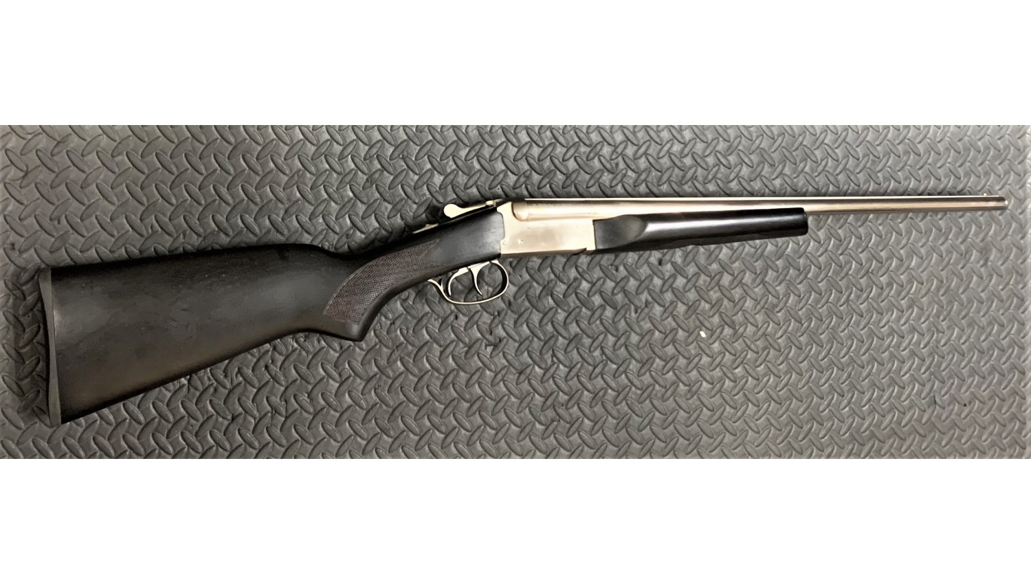 Boito A/680 DT EX Nickel .410 Gauge 20" Barrel Side by Side Shotgun