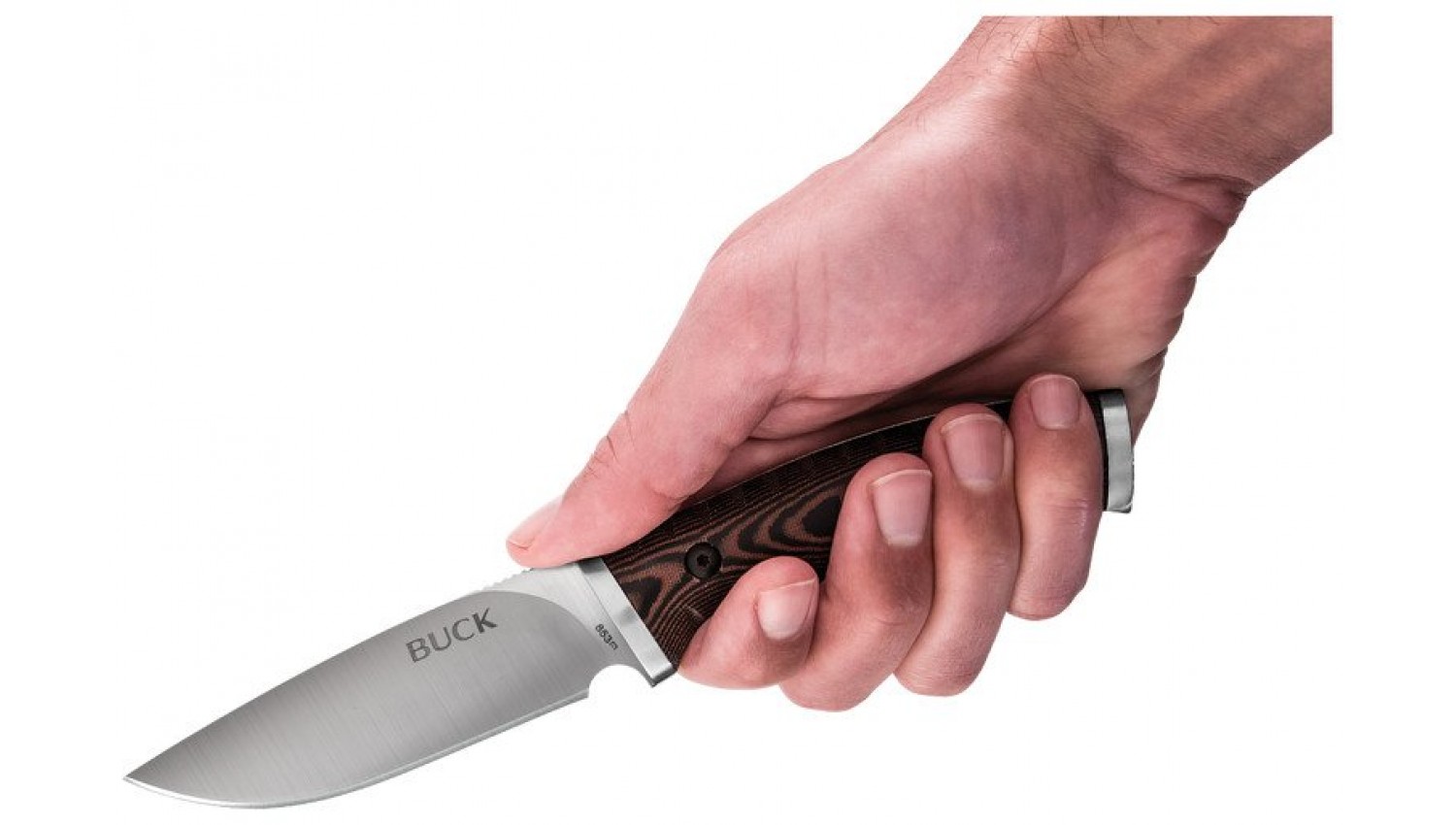 Buck Knives 853 Small Selkirk 4" Fixed Blade Knife w/Sheath
