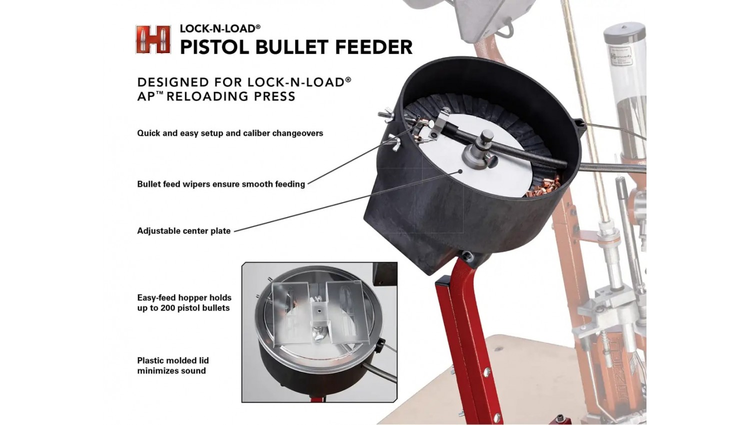 Hornady Lock-N-Load Pistol Bullet Feeder