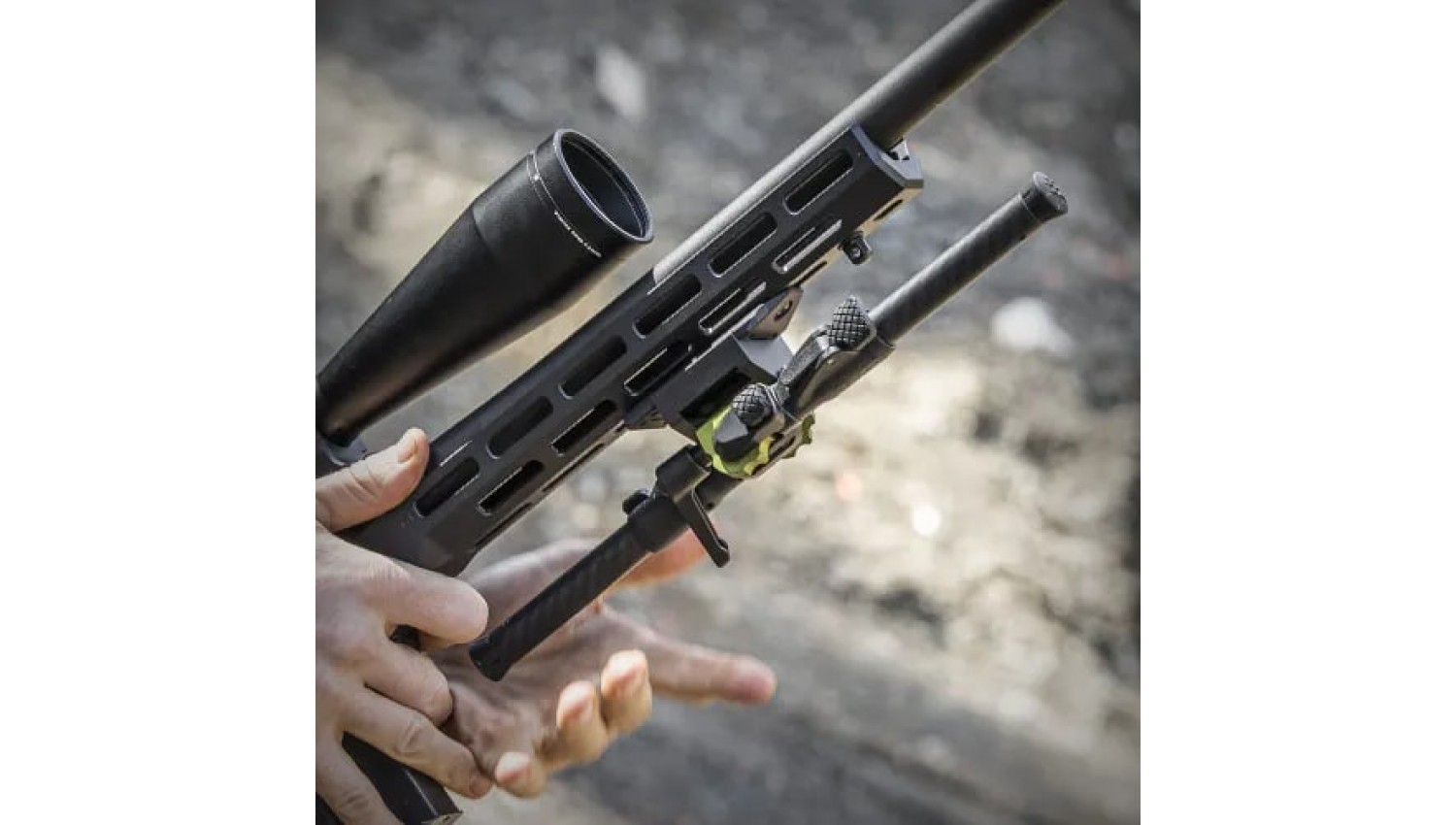 MDT GRND-POD RRS Dovetail Black Bipod