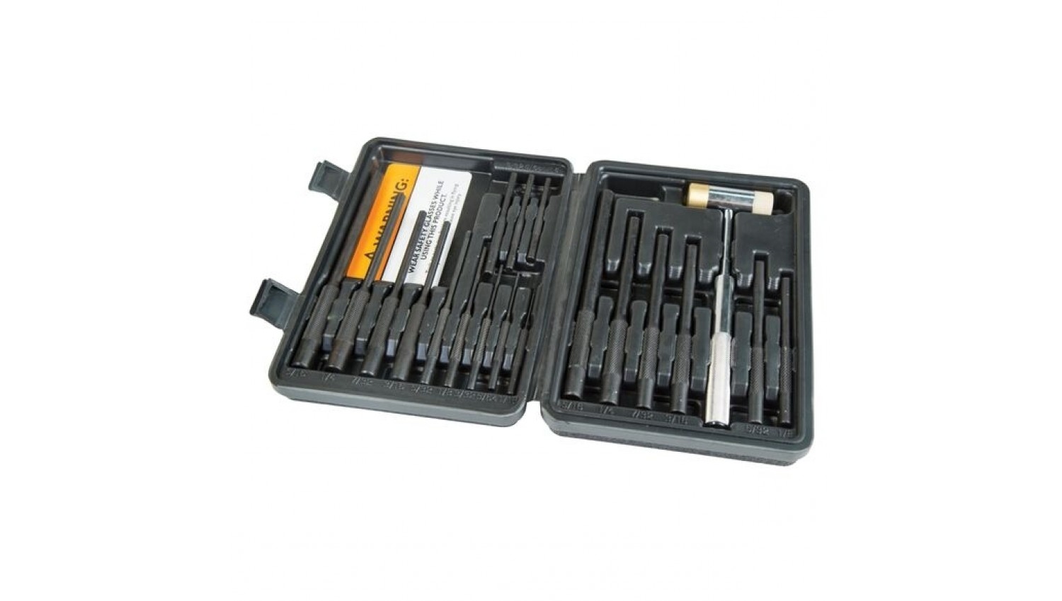Wheeler Engineering Master Roll Pin Punch Set
