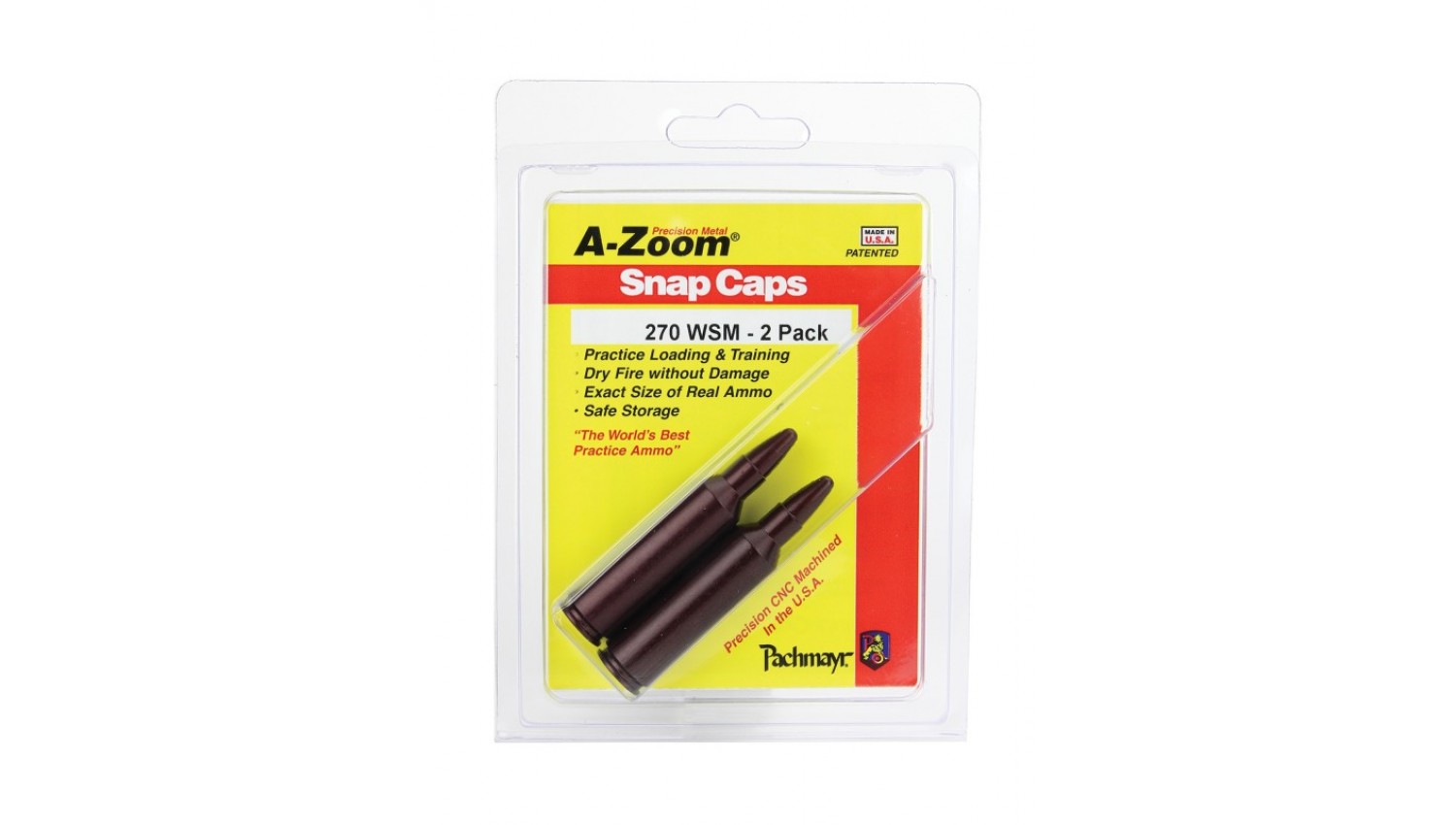 Pachmayr A-Zoom .270 WSM Rifle Snap Caps