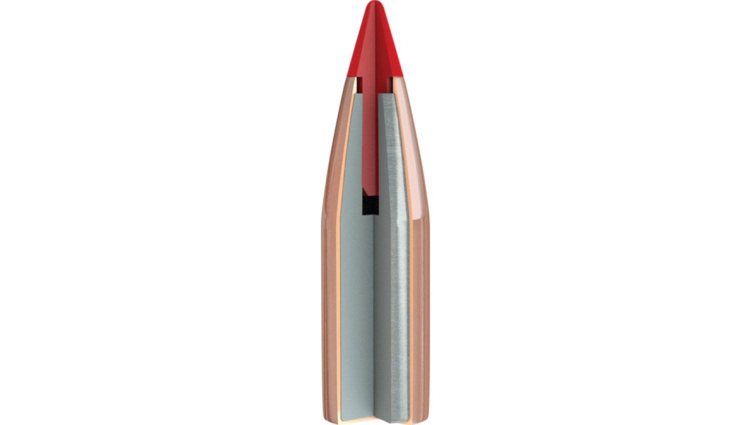 Hornady V-Max 22 Cal, .224", 55gr with Cannelure Rifle Bullets