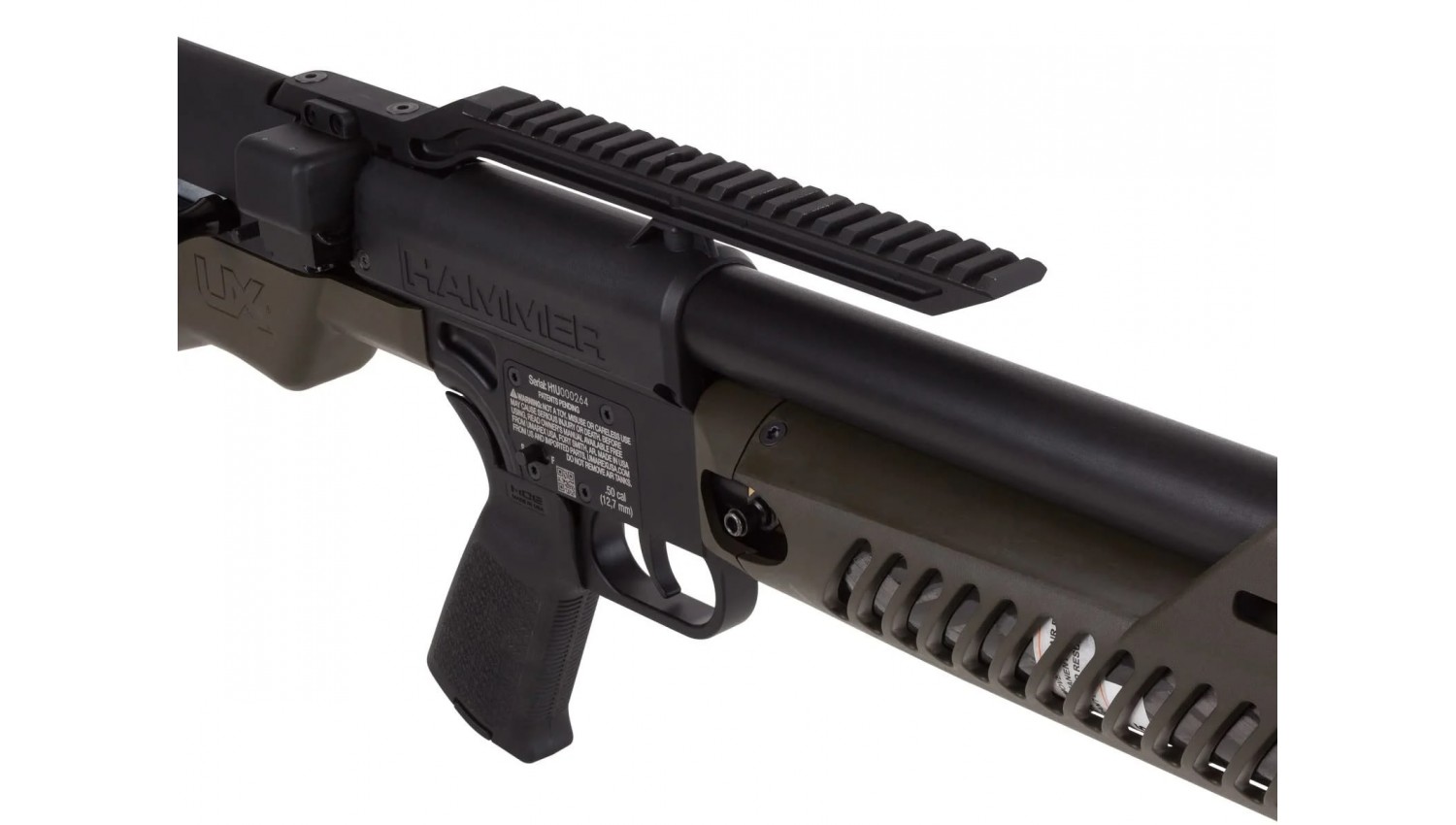 Umarex Hammer .50 Calibre 700+ FPS PCP Big Bore Hunting Air Rifle