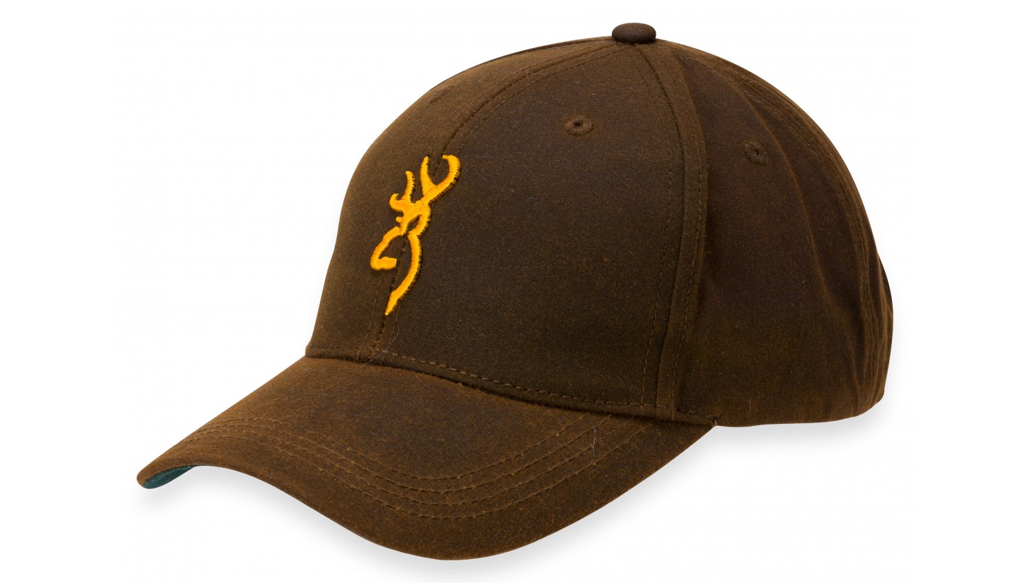 Browning Dura-Wax 3-D Buckmark Logo Ball Cap