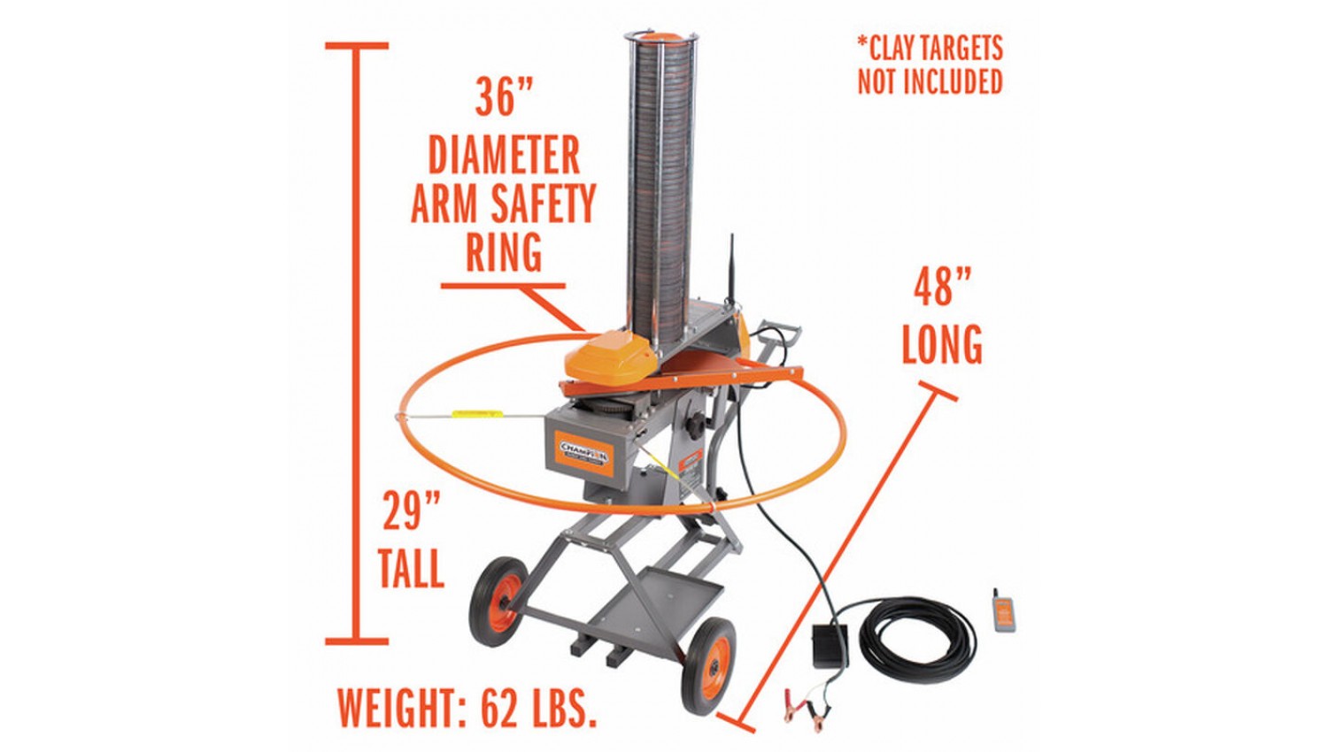 Champion Target FreedomBird Electronic Auto Feed Trap Thrower