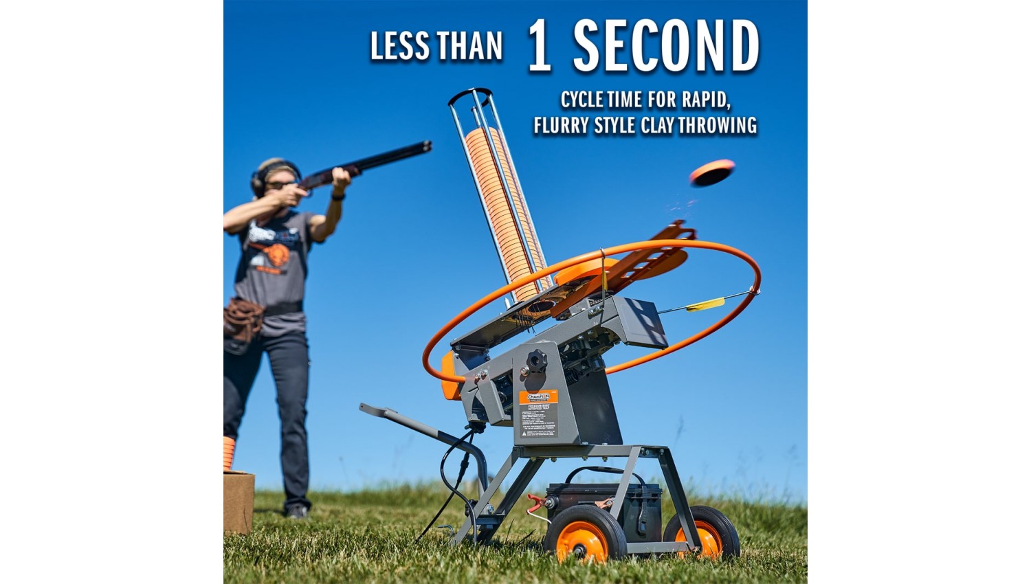 Champion Target FreedomBird Electronic Auto Feed Trap Thrower