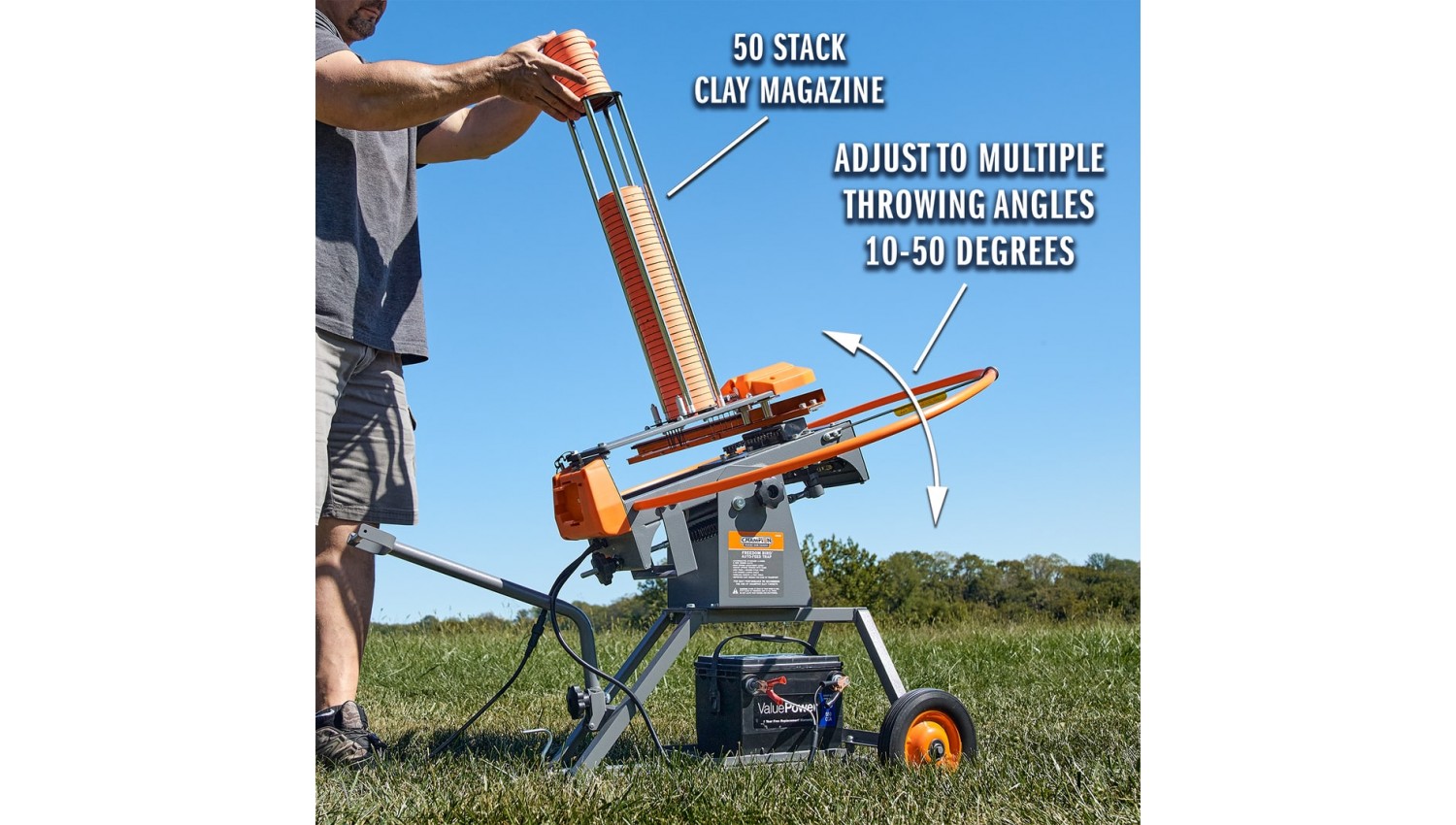 Champion Target FreedomBird Electronic Auto Feed Trap Thrower