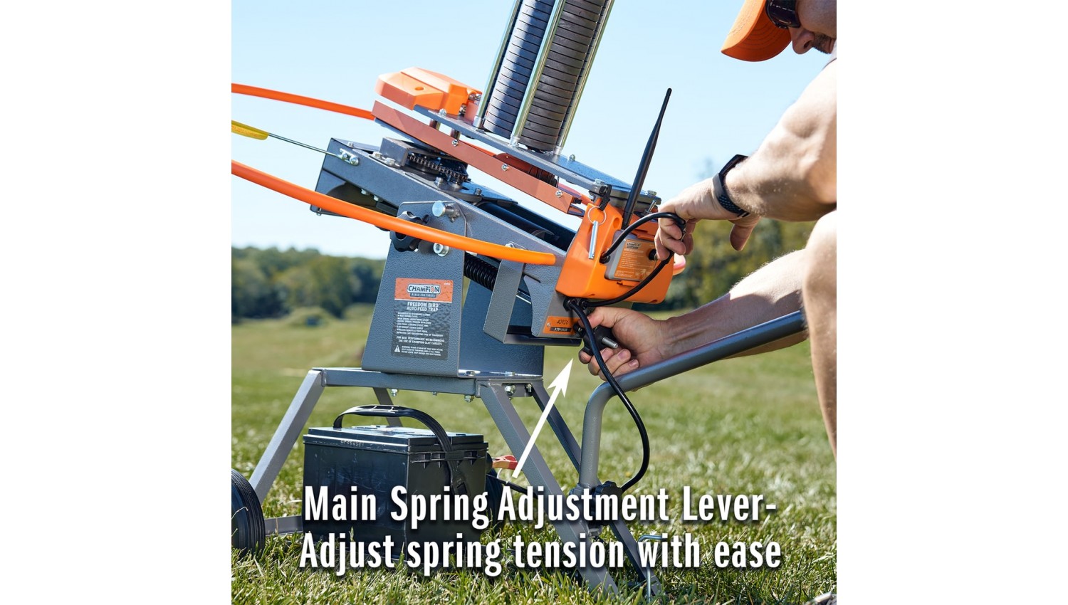 Champion Target FreedomBird Electronic Auto Feed Trap Thrower