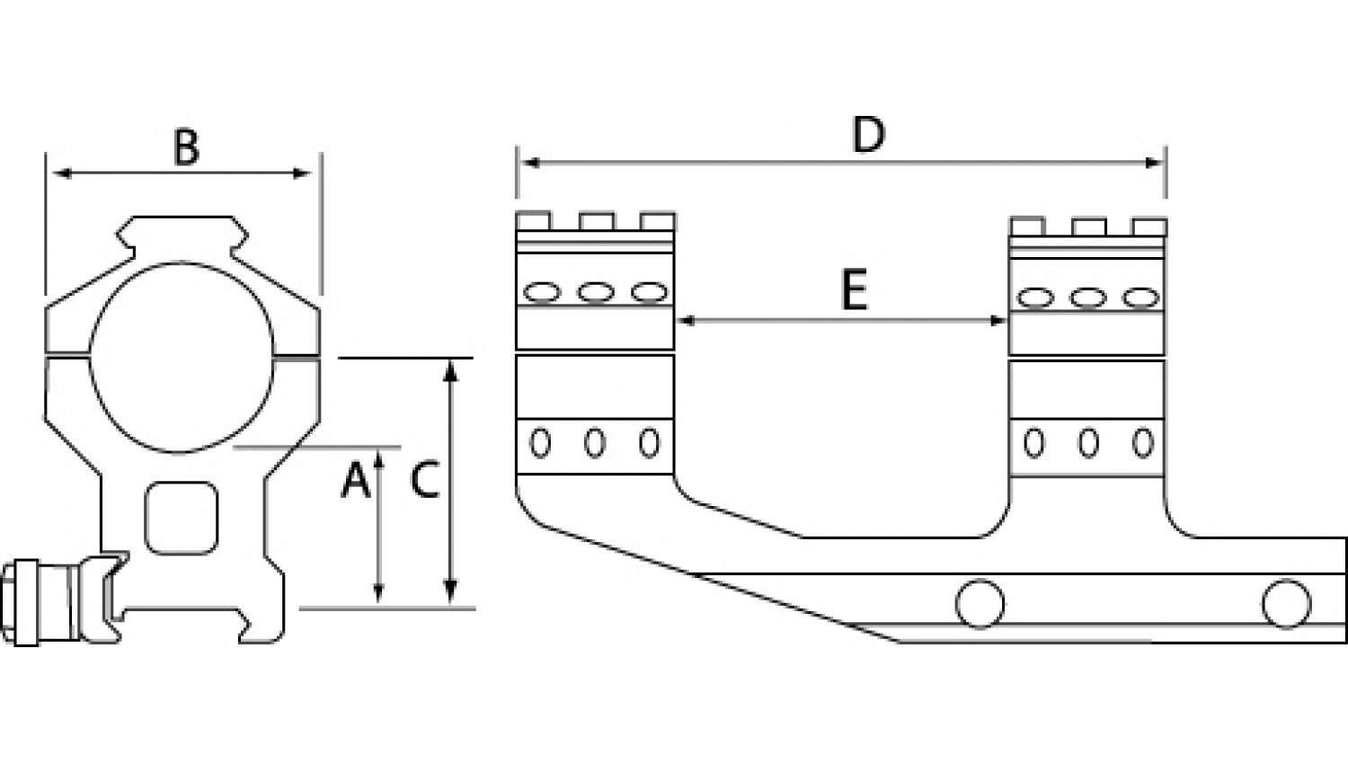 Burris AR-P.E.P.R. Scope Mount