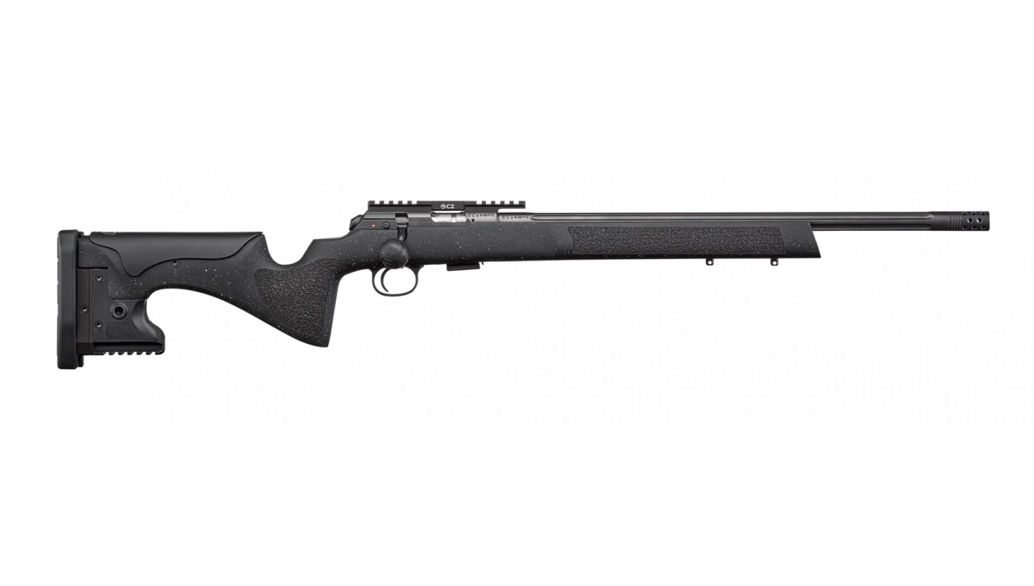 CZ 457 LRP Black .22LR 20" Barrel Bolt Action Rimfire Rifle