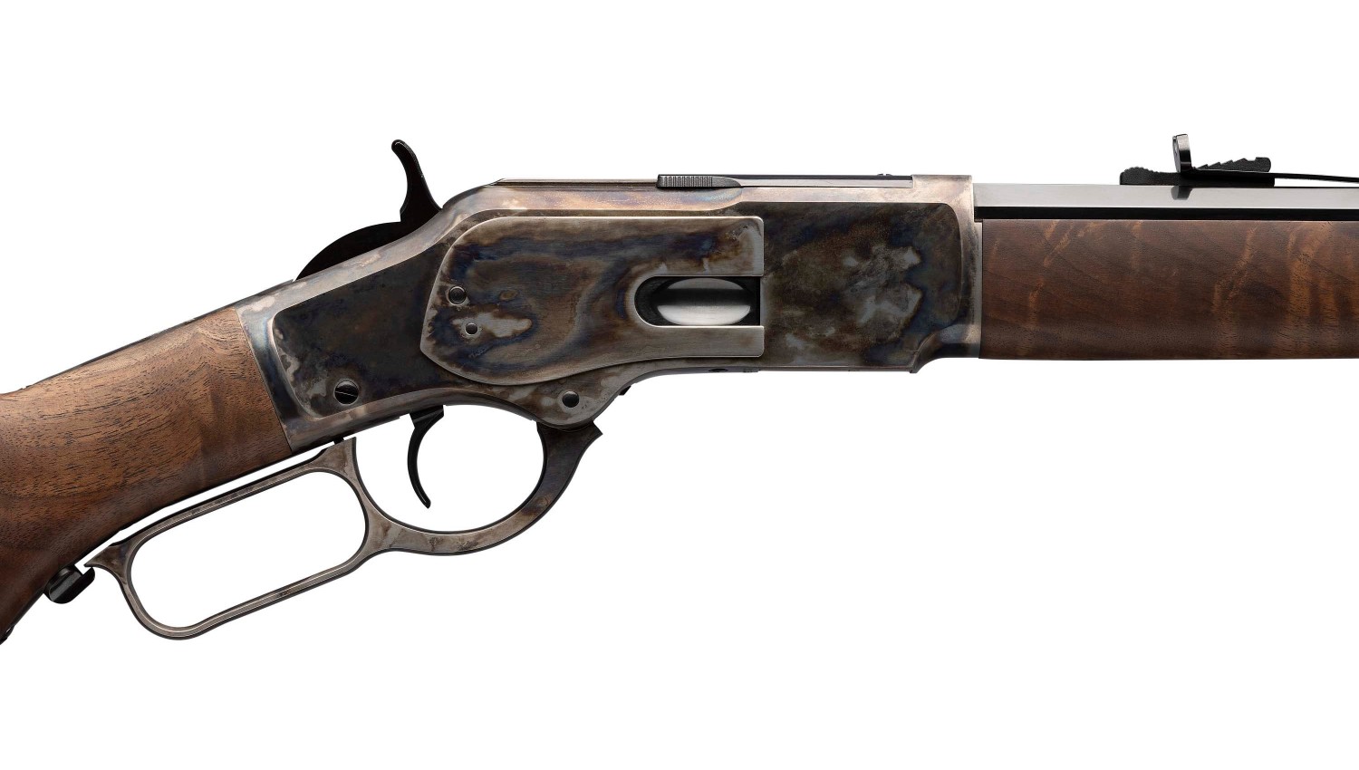 Winchester 1873 Sporter Octagon Curved Grip CCH .45 Colt 24" Barrel ...