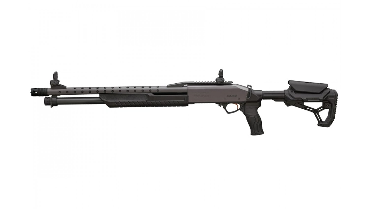 Fabarm SDASS Pro Telescopic Stage 2 12 Gauge 3" 20" Barrel Pump Action ...