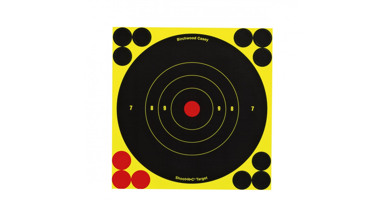Birchwood Casey 6" Round Shoot-N-C B16 Target - 12 Pkg