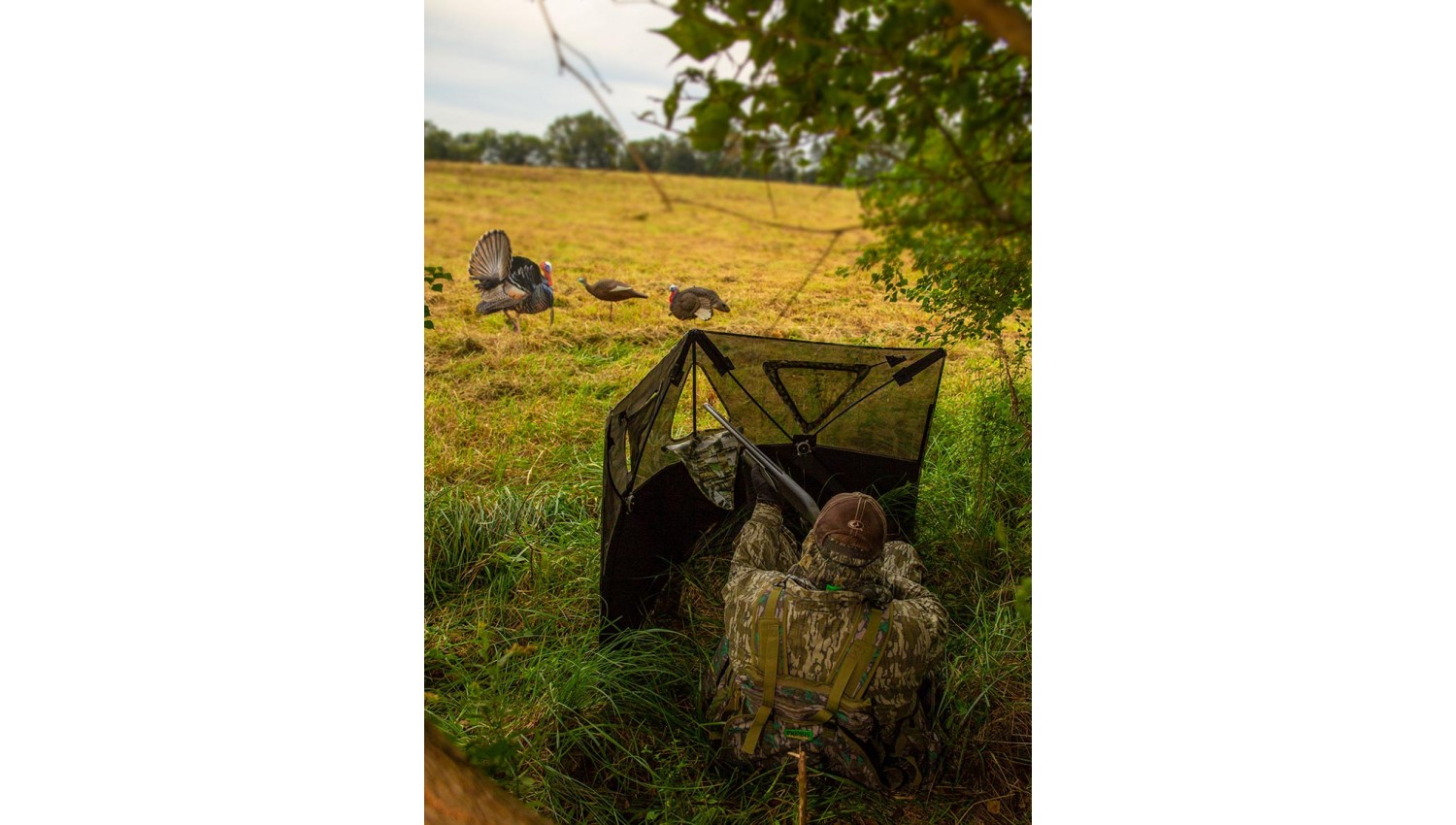 Primos Hunting Double Bull SurroundView Stake-Out Blind