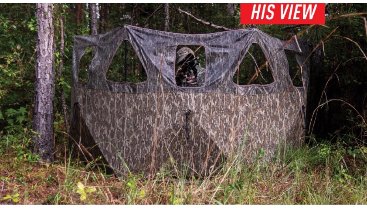 Primos Hunting Double Bull 3-Panel Stakeout SurroundView Hunting Blind