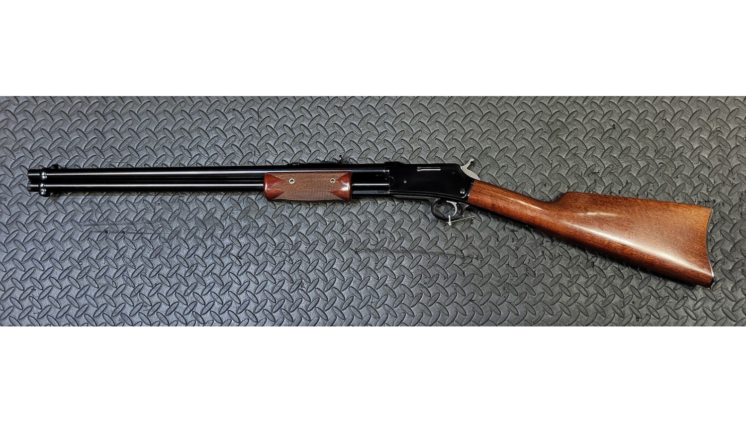 Uberti 1884 Lightning .357 Mag 20" Barrel Pump Action Rifle - Blued