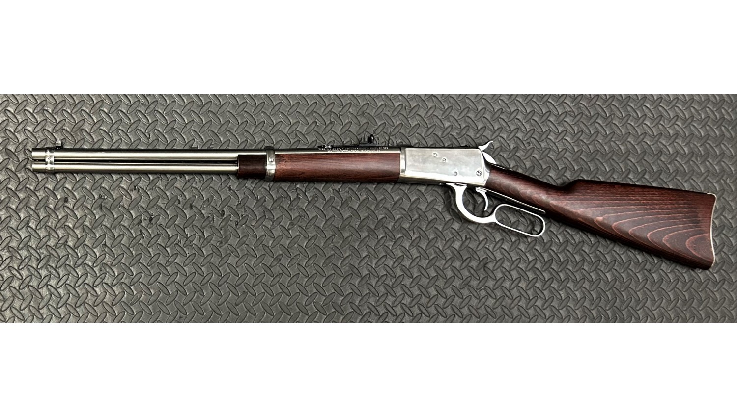 Rossi Hardwood Polished Stainless .357 Mag/ 38 Special + P Lever Action ...