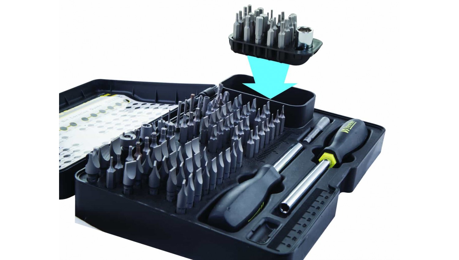 Wheeler Engineering Professional Screwdriver 21 Piece Bit Set