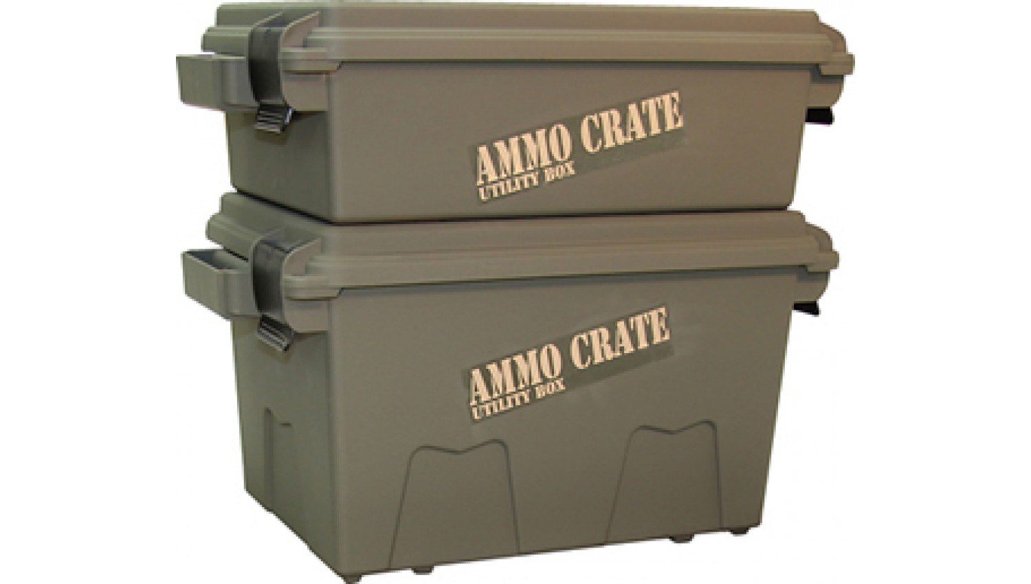 MTM Case-Gard Plastic Ammo Crate in Army Green