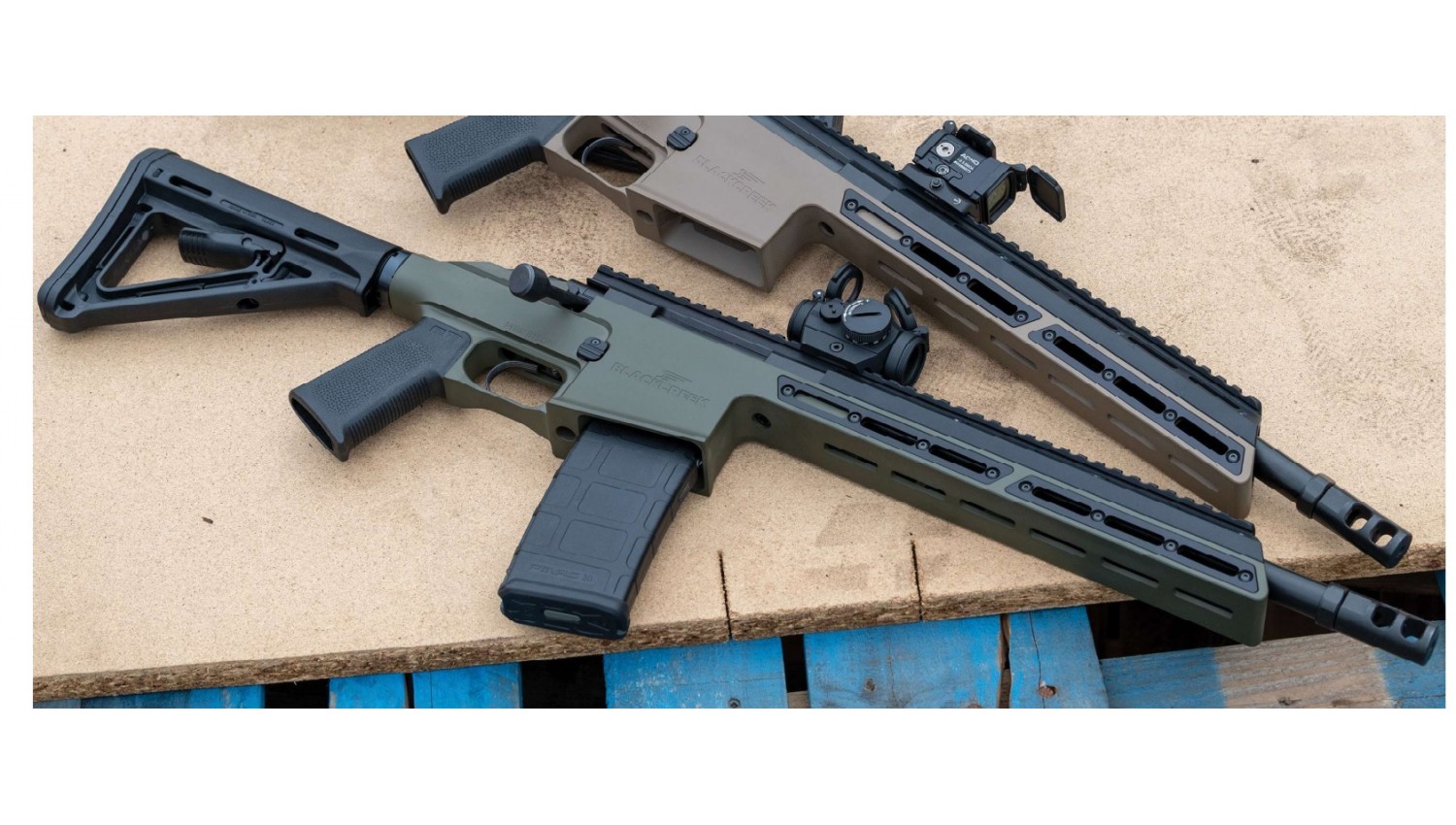 Black Creek Labs MRX Bison Scout ODG 5.56NATO/.223 Rem 12.5" Barrel ...