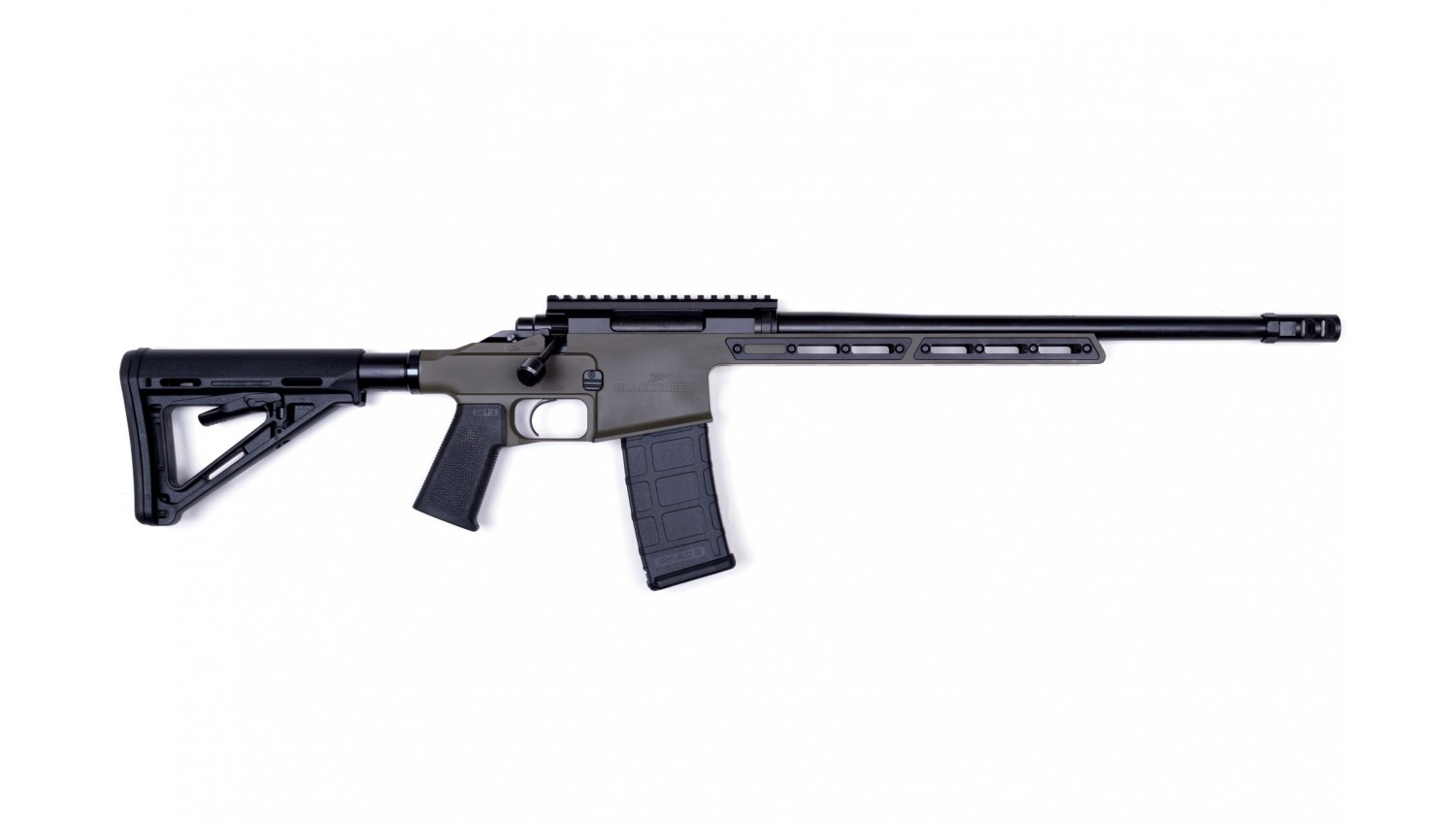 Black Creek Labs MRX Bison ODG 7.62x39 12.5" Barrel Bolt Action Rifle