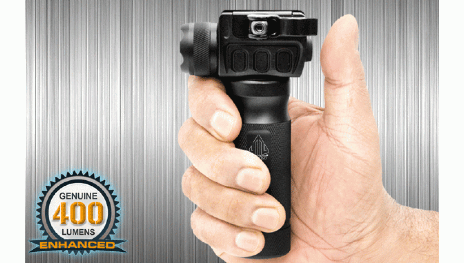 UTG Tactical Combat LED Grip Light with QD Mounting Base