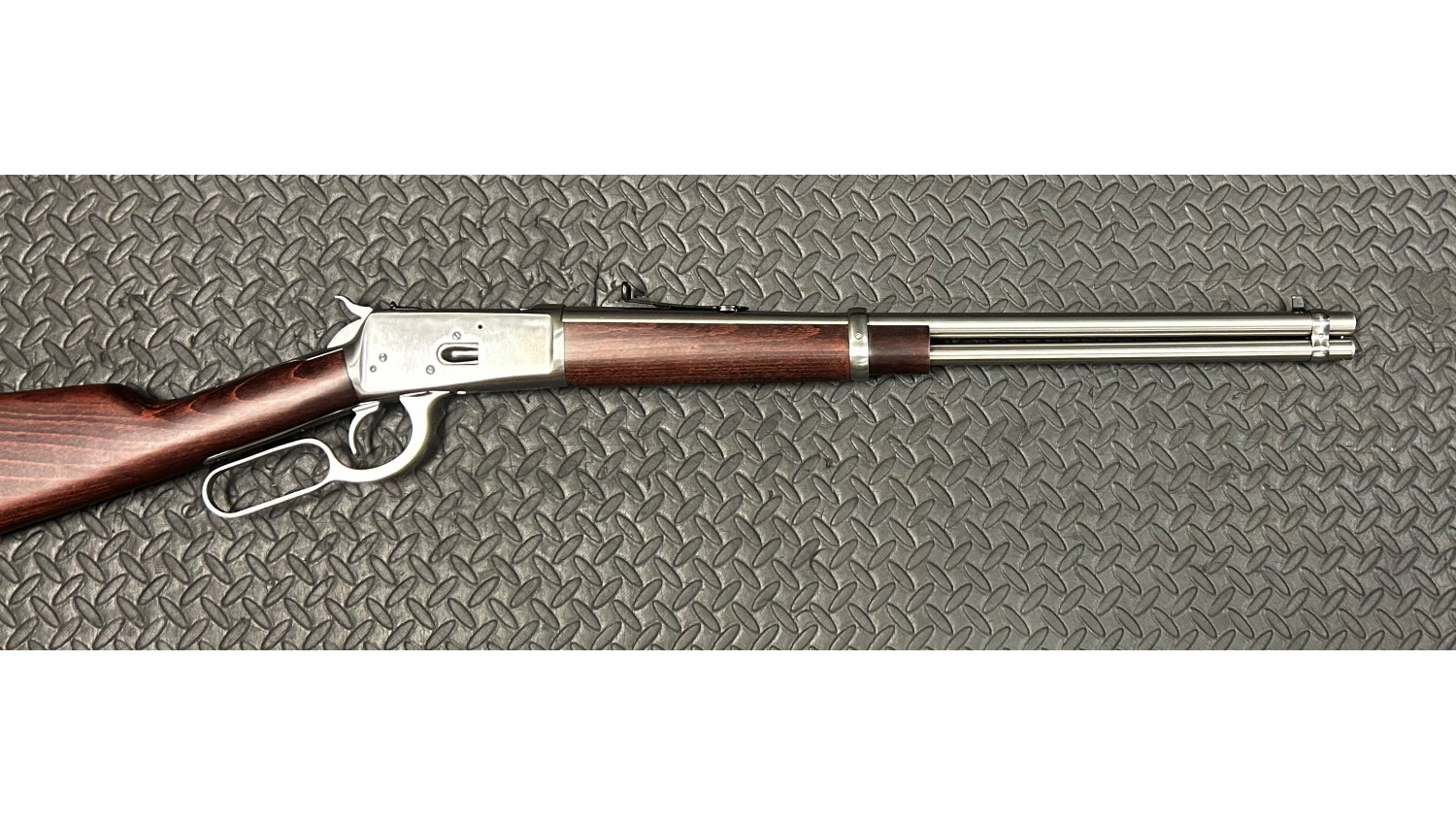 Rossi Hardwood Polished Stainless .357 Mag/ 38 Special + P Lever Action ...