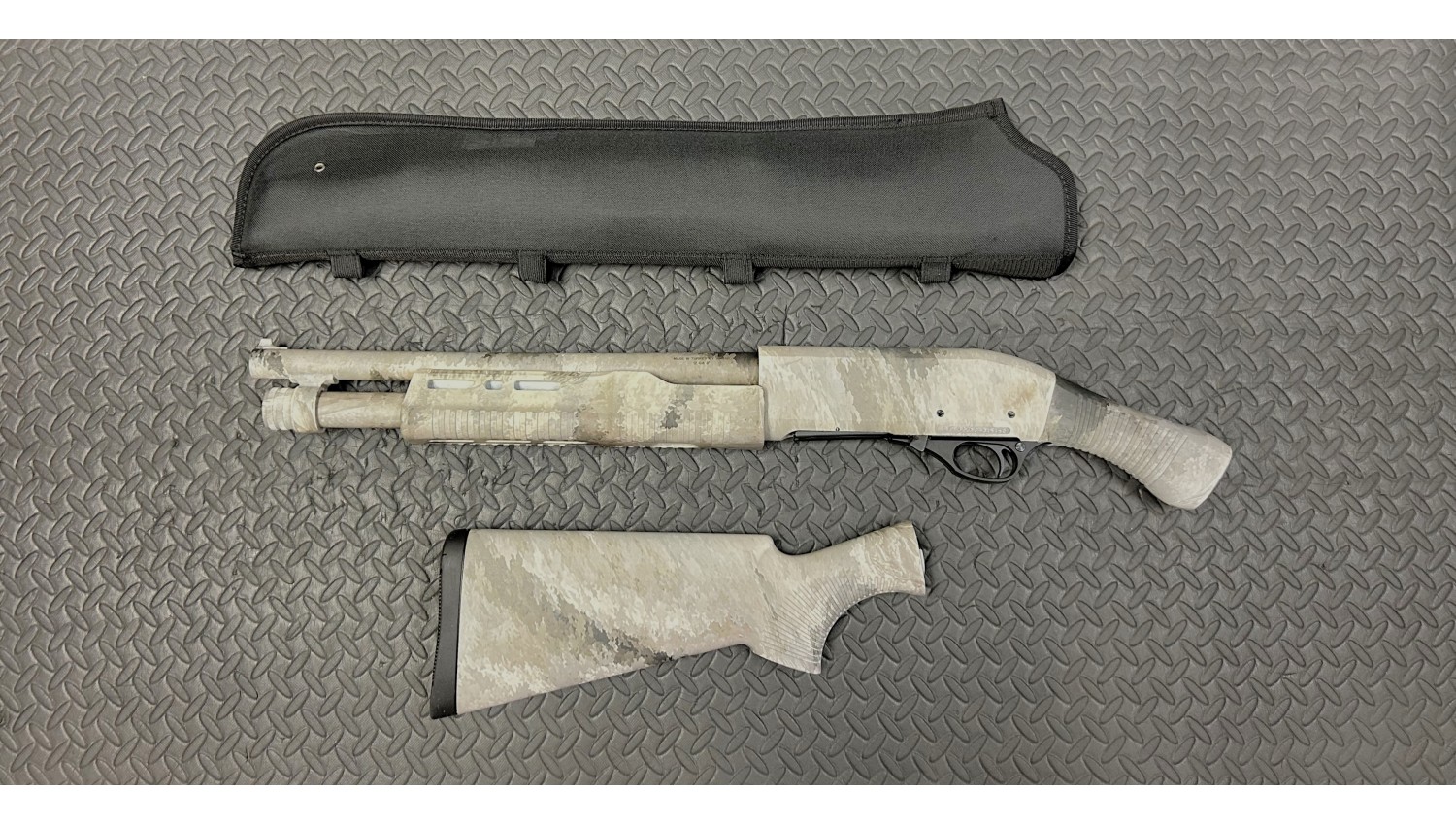 Churchill Shockwave Black 12ga 3" 15" Barrel Pump Action Shotgun