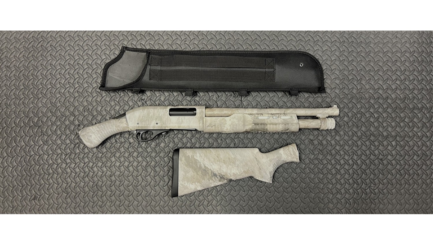 Churchill Shockwave Black 12ga 3" 15" Barrel Pump Action Shotgun