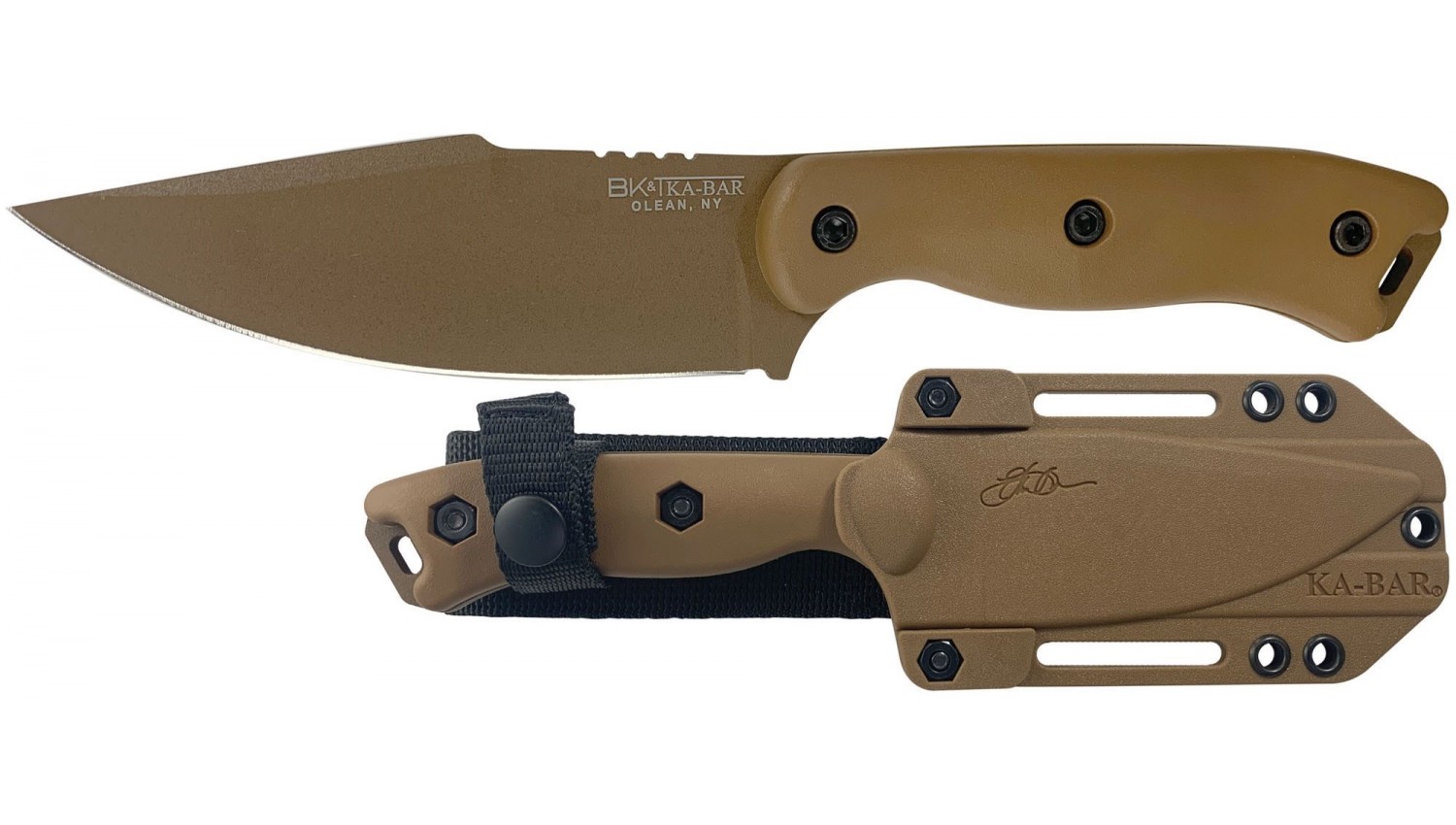 KA-BAR BK18 Becker Harpoon 4.63" Fixed Blade Knife