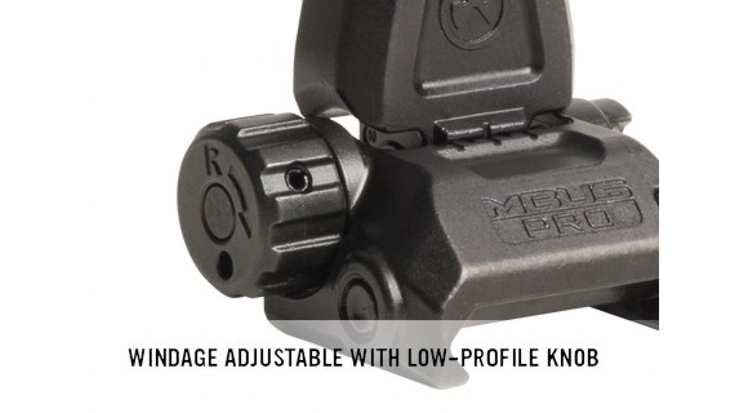 Magpul MBUS Pro Rear Sight - Black