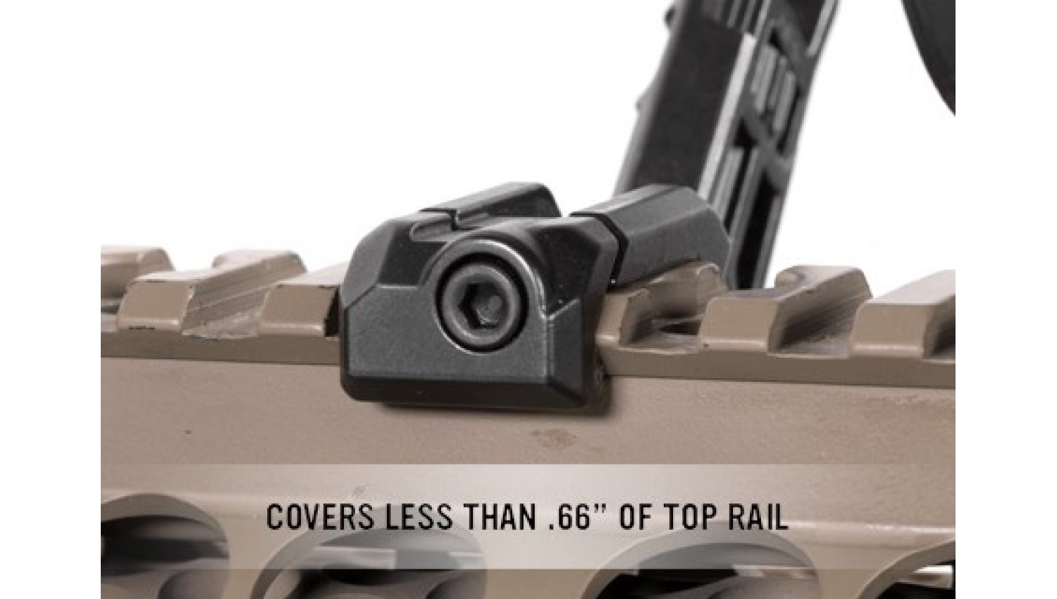 Magpul MBUS Pro Offset Front Sight - Black