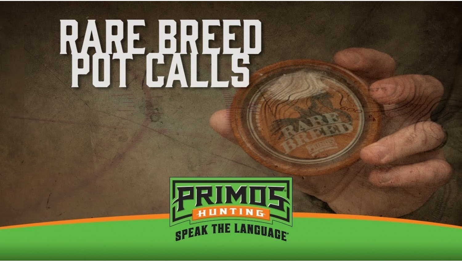 Primos Hunting Rare Breed Glass Turkey Pot Call