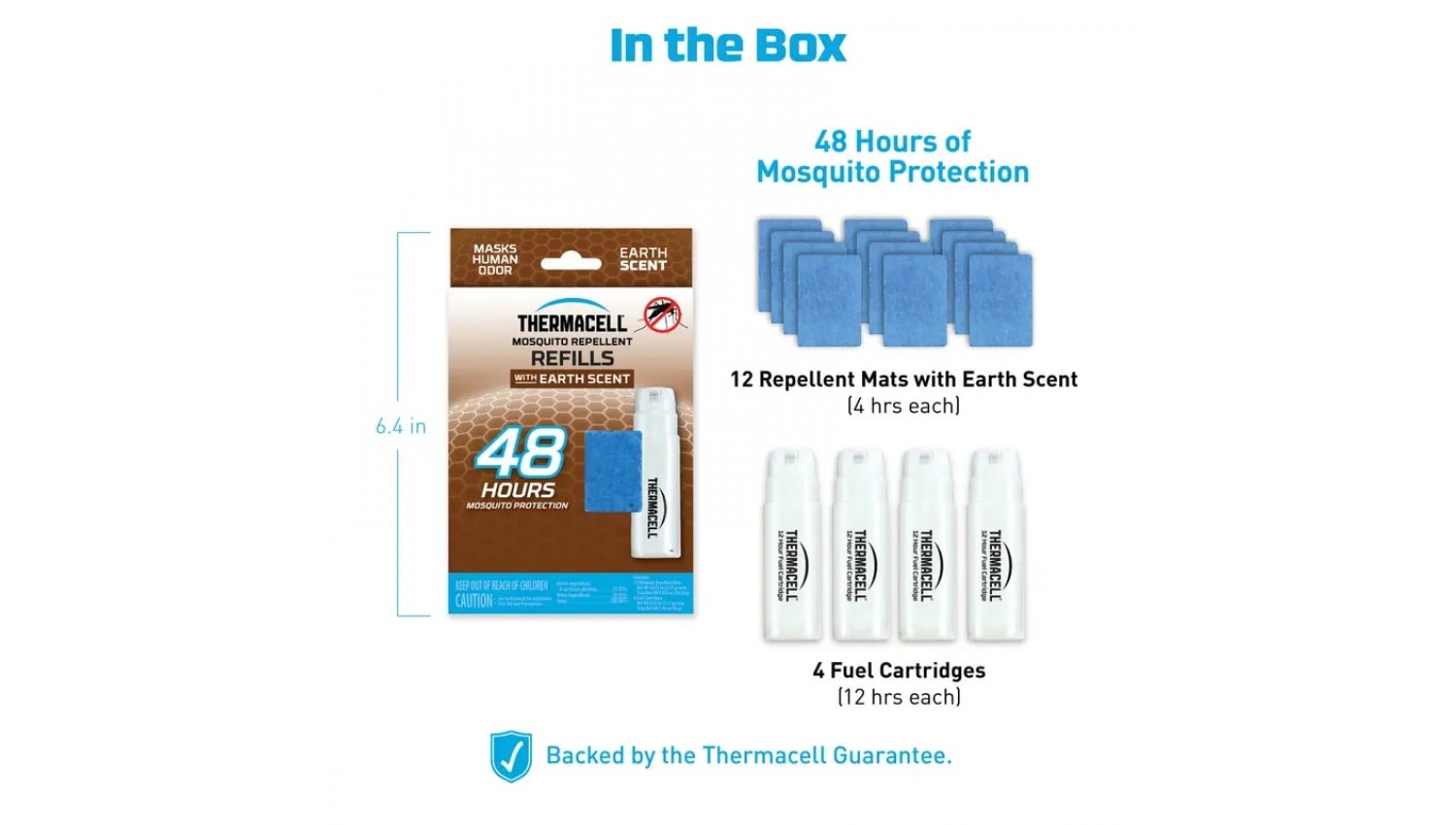 ThermaCELL Earth Scent 48 Hour Mosquito Repellent Refills