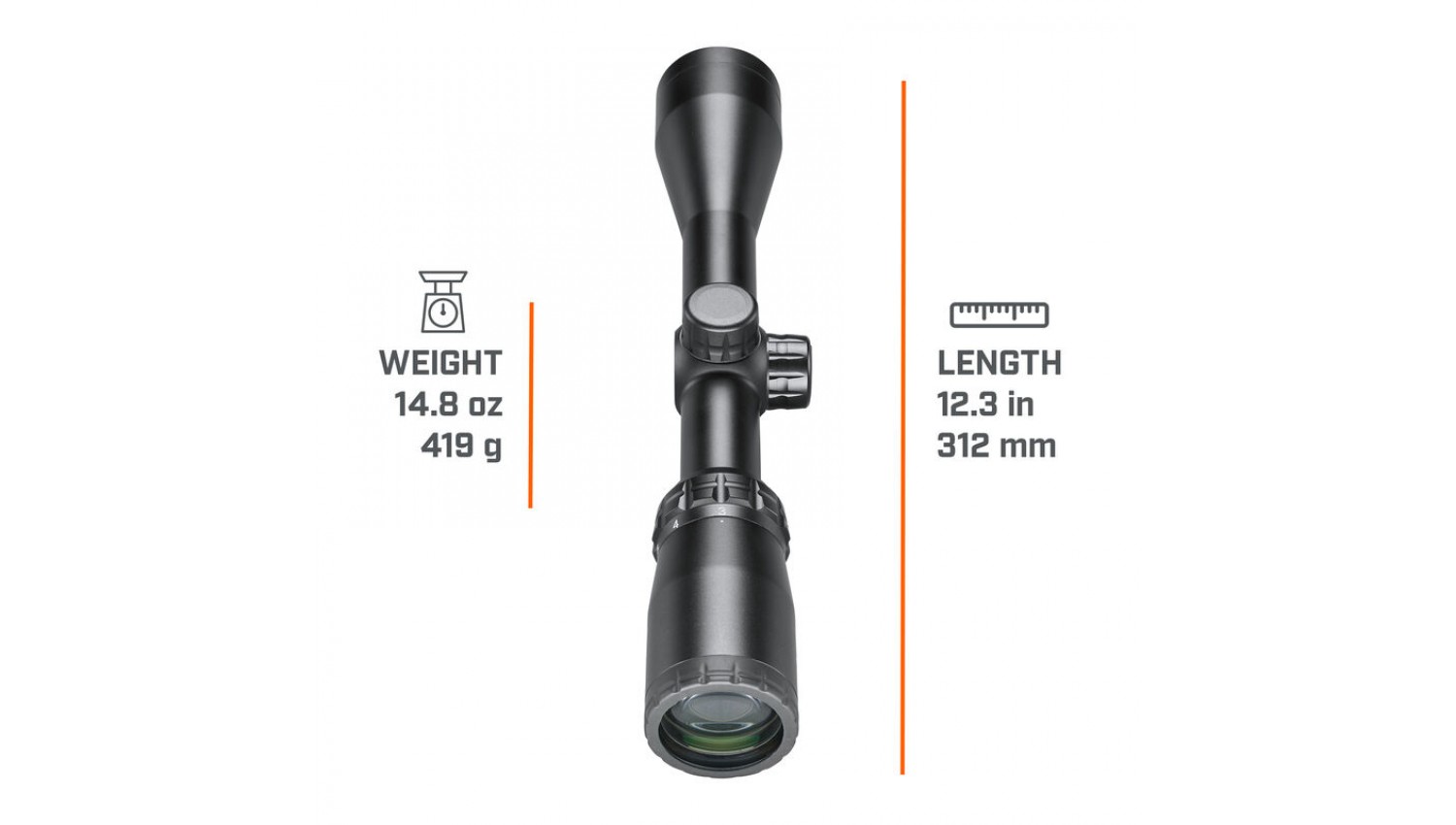 Bushnell Banner 2 3-9x40mm 1" DOA - QBR (SFP) Reticle Riflescope