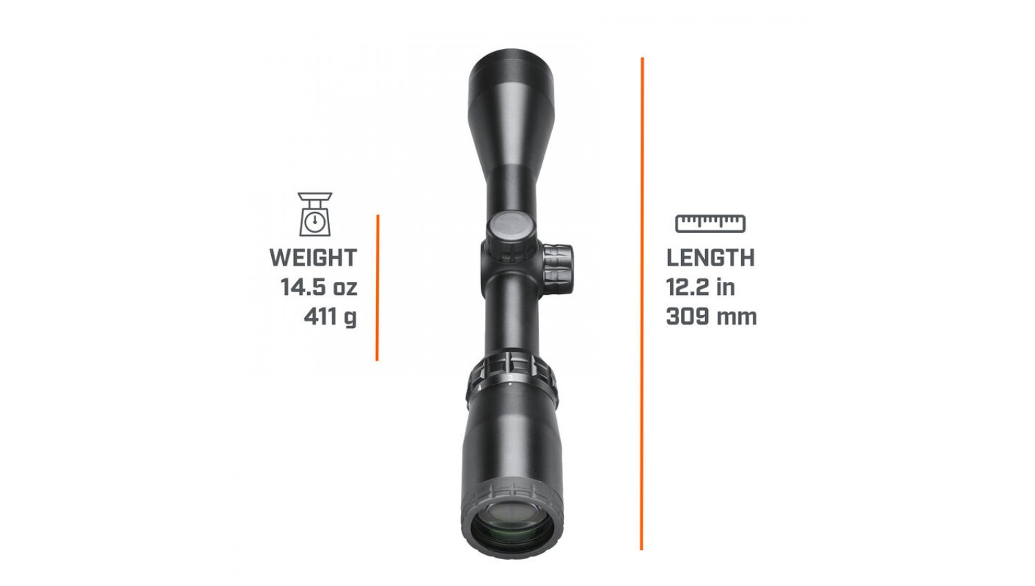 Bushnell Rimfire 3-9x40mm 1" Drop Zone-22 BDC Reticle Rimfire Riflescope