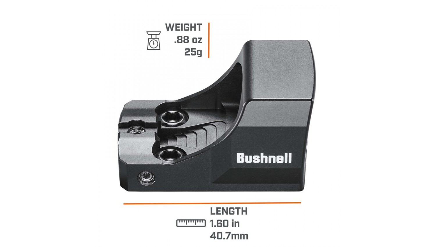 Bushnell RXC-200 1x21mm Compact Reflex Sight