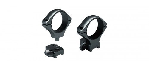 Sako Optilock 1" Extra Low Blued Scope Mount Rings for Sako & Tikka Rifles