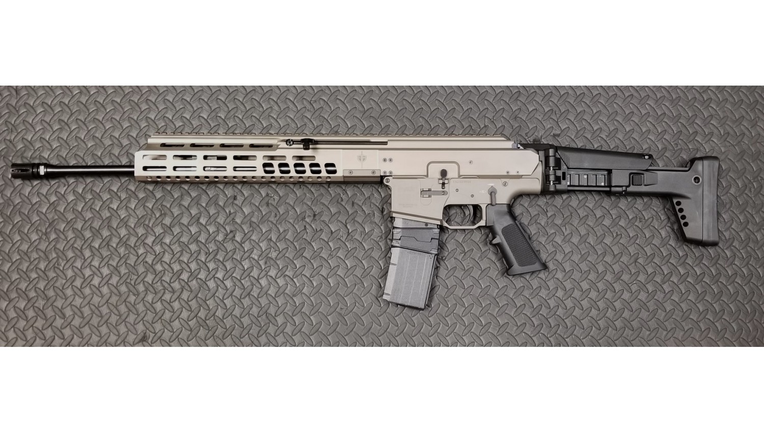 Crusader Arms Templar FDE 5.56 NATO/.223 Rem 18.7" Barrel Semi Auto Rifle