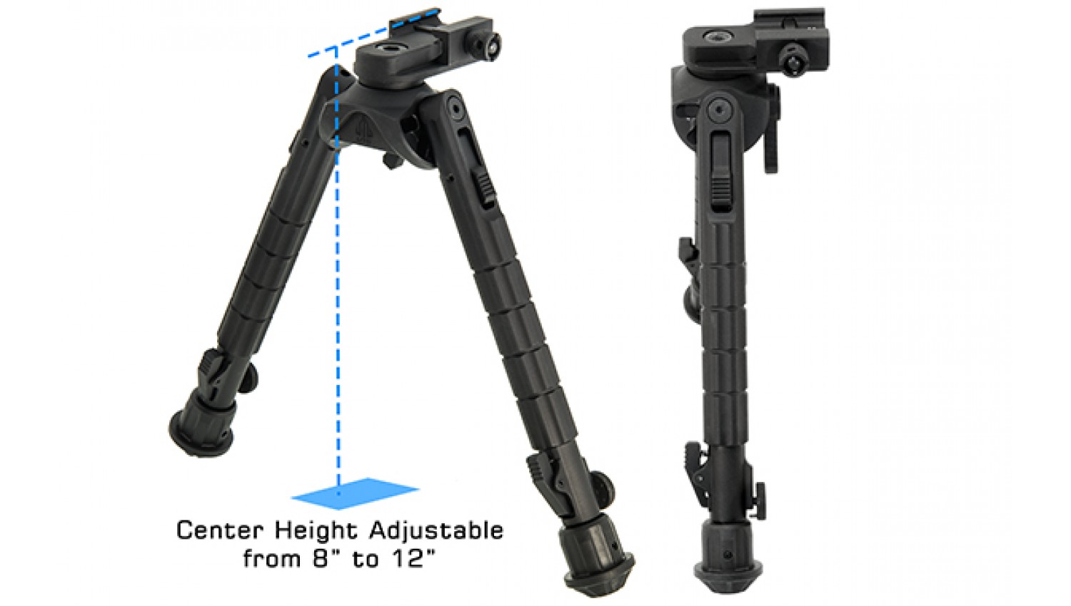 UTG Recon TL 360 8"-12" Picatinny Bipod